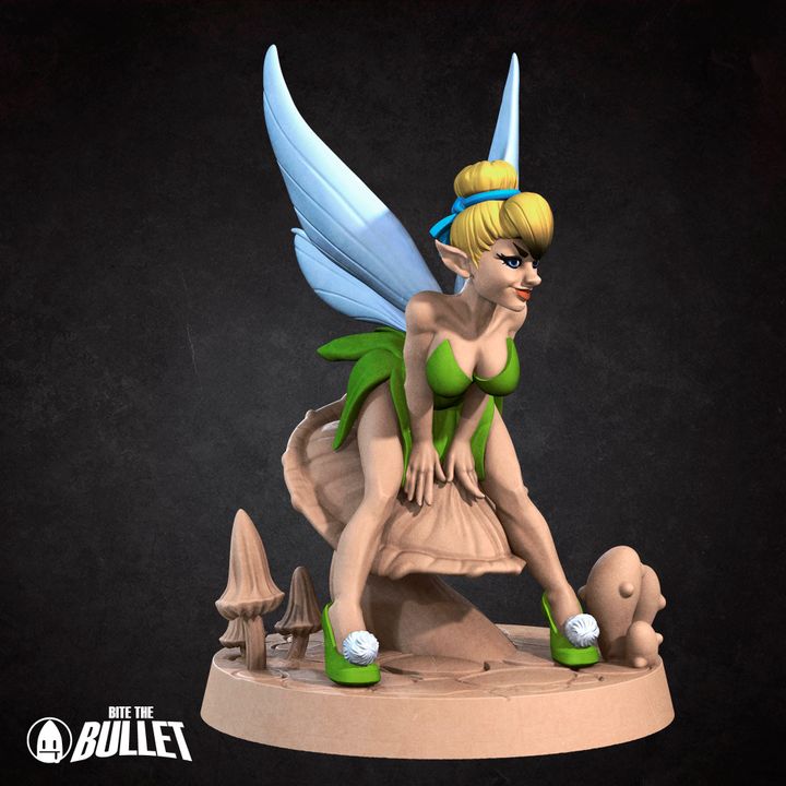 3D Printable Wendy, the Tinkling Pixie (2 Versions) [NSFW] by Bite the Bullet